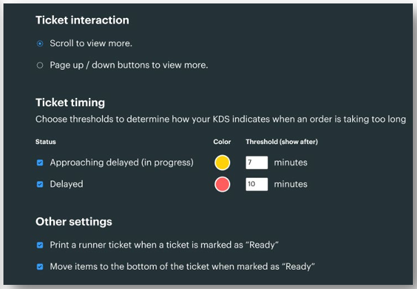 KDS Setup – Streamline Payments Presales Tool